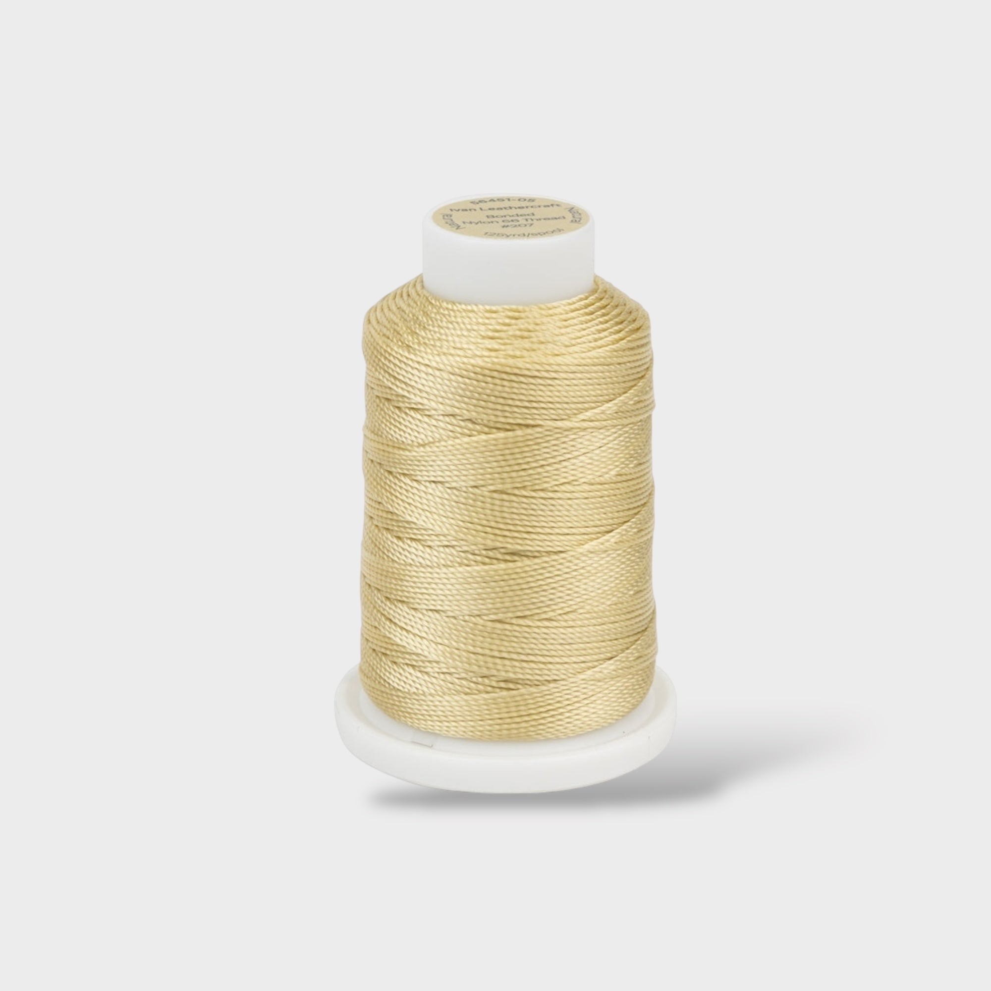 Bonded Nylon 66 Heavy Duty Sewing Thread - Beige