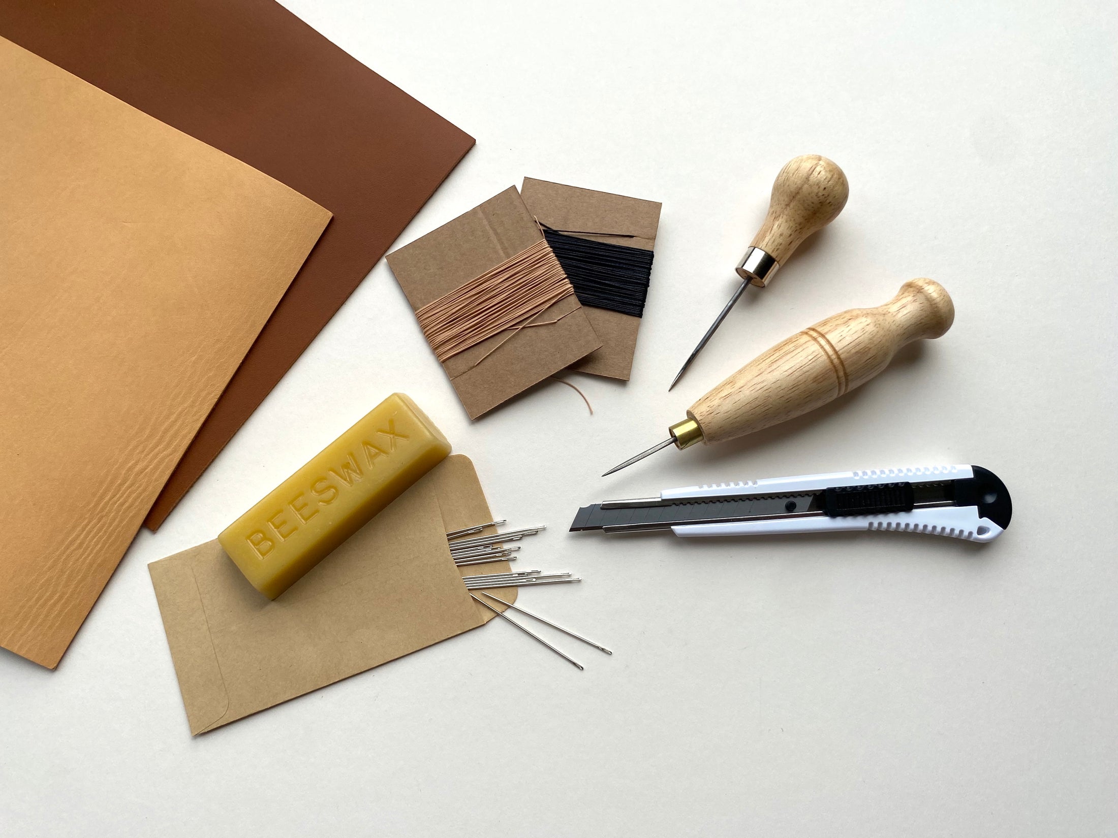 Leatherwork Starter Kit for Beginners | British Leather Supplies