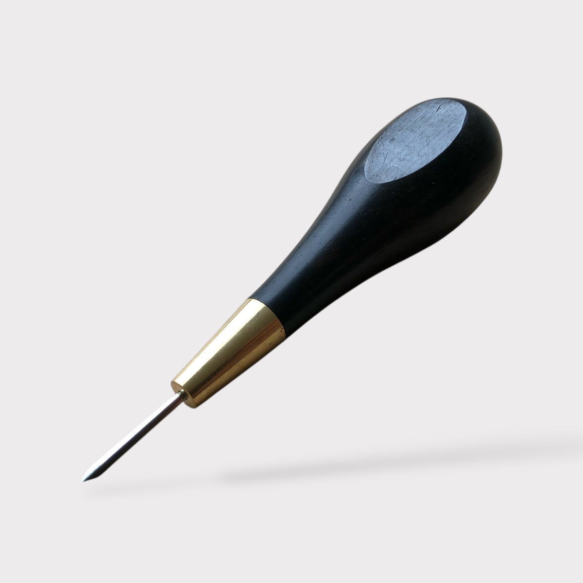 WUTA Ebony Diamond Stitching Awl for Leathercraft