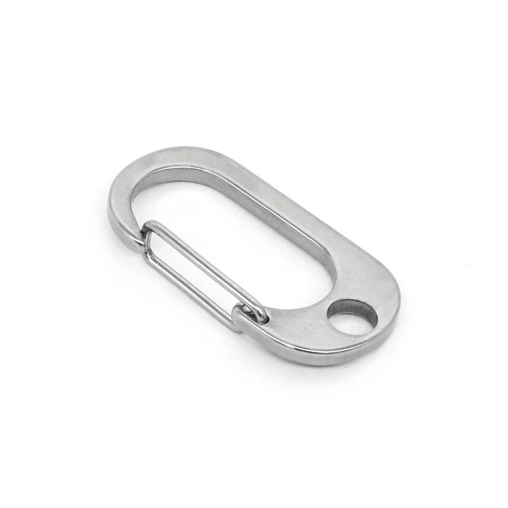 Carabiner Hook Clip Oval | British Leather Supplies