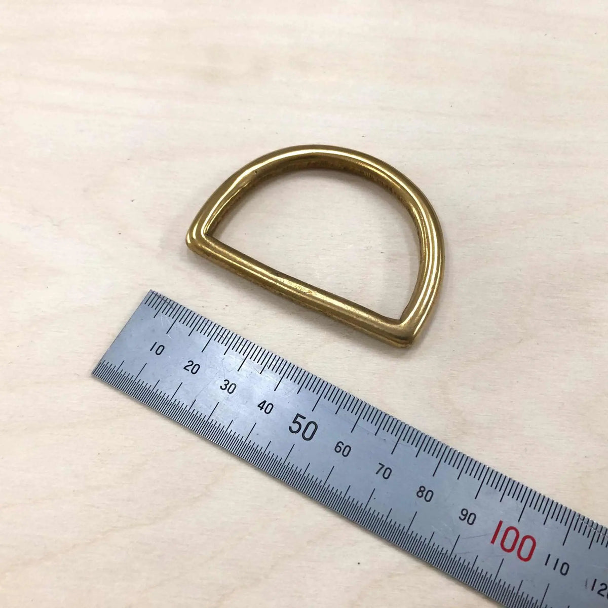 Solid Brass D Rings UK | British Leather Supplies